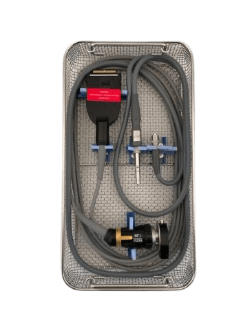 Wire Mesh Camera Tray16" x 8.5" x 2.75" With Holders