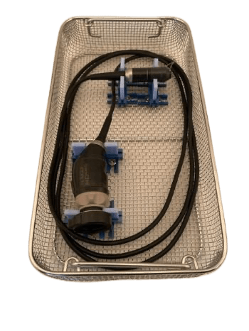 Wire Mesh Camera Tray 16" x 8.5" x 2.75" With Holders