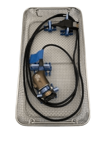 Wire Mesh Camera Tray 16" x 8.5" x 2.75" With Holders