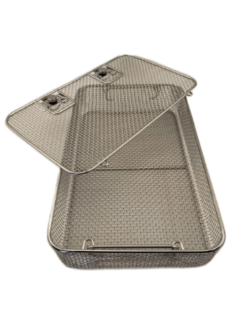 Wire Mesh Sterilization Tray 16" L x 10" W x 3" H